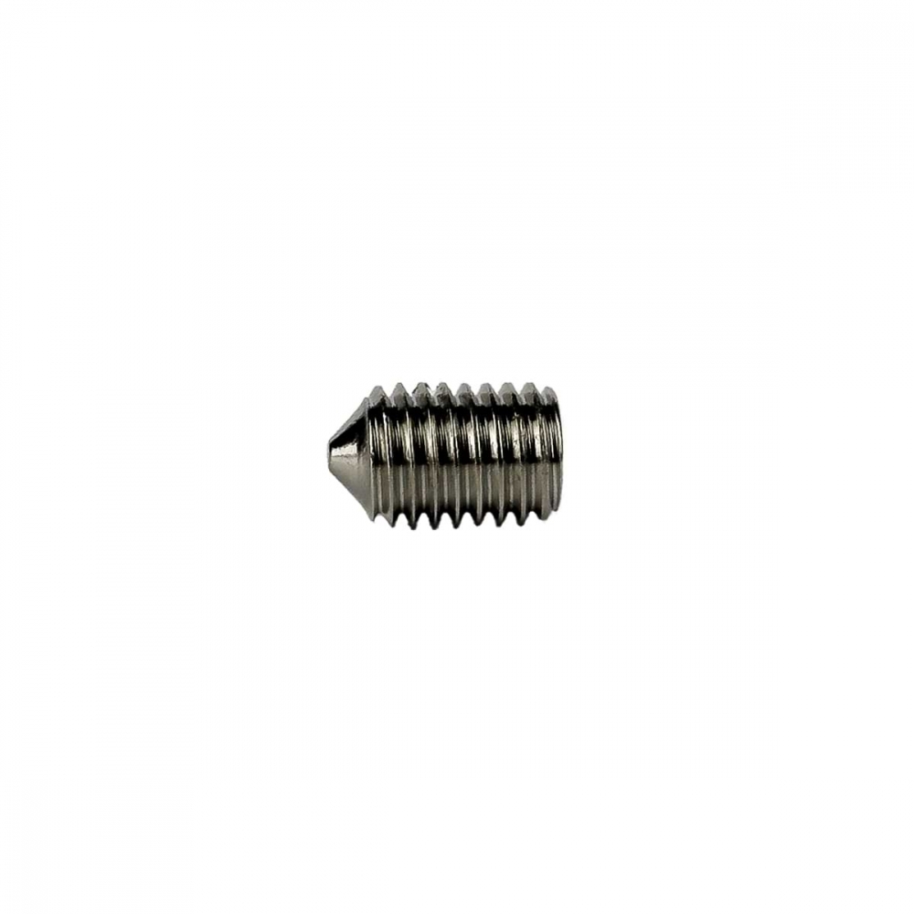 Settskrue med spiss M8x16mm Innvendig sekskant A4 Syrefast DIN 914 ...