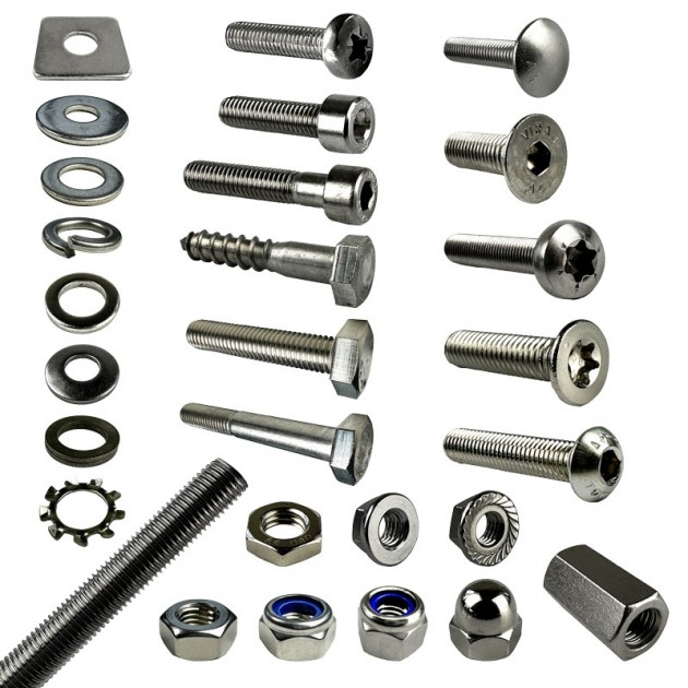 Bolter, skruer, gjengestag, muttere og skiver | RiktigHandel.no