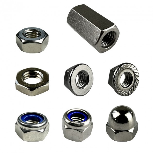 Syrefaste (A4) muttere | RiktigHandel.no