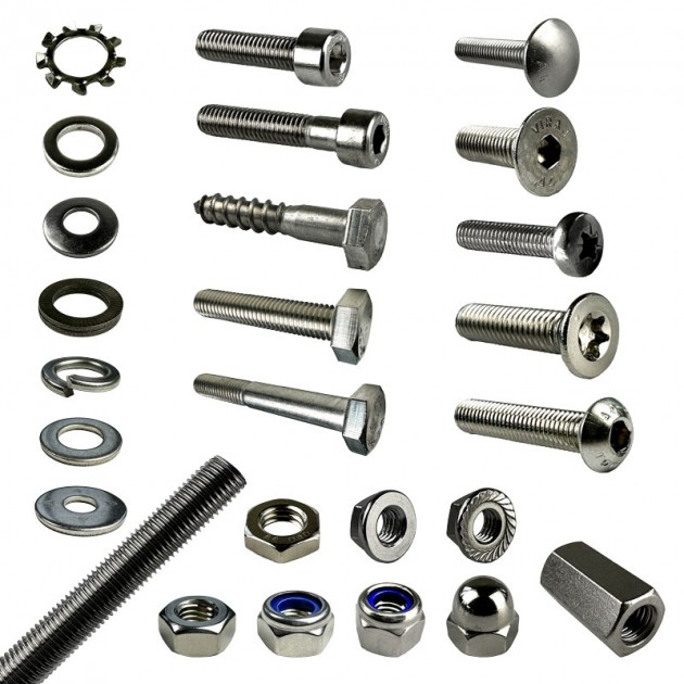 Bolter, skruer, gjengestag, muttere og skiver | RiktigHandel.no