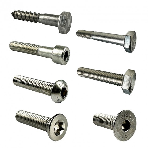 A4 Syrefaste bolter/skruer | RiktigHandel.no